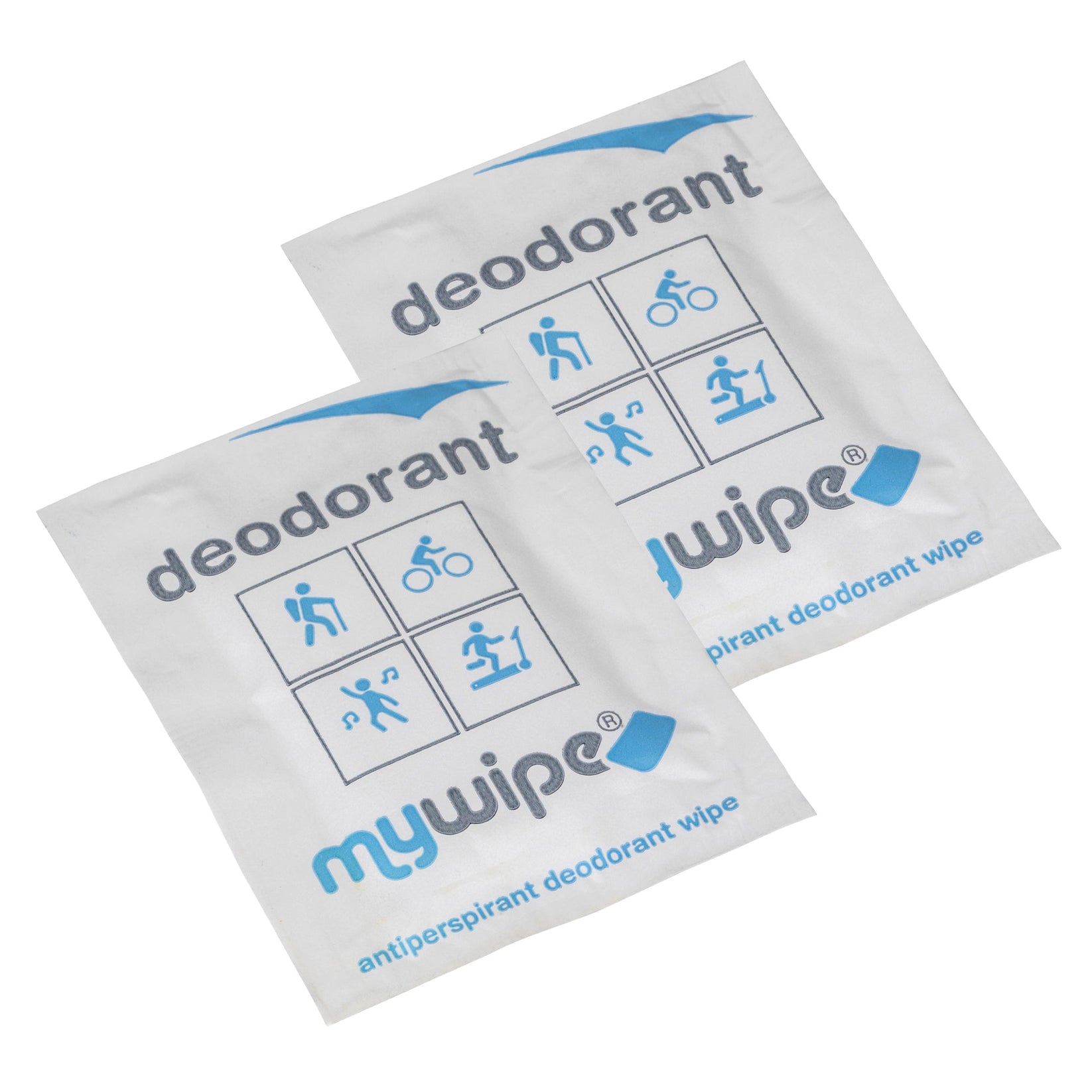 DEODORANT & ANTIPERSPIRANT WIPE SACHETS - PACK OF 20 – mywipe