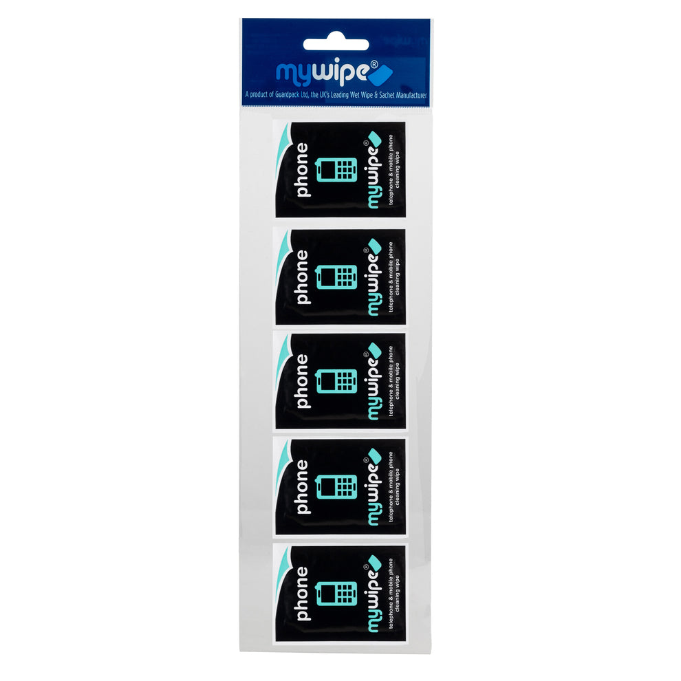 PHONE WIPE SACHETS - PACK OF 20 (Updated see listing) – mywipe